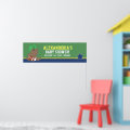 Football Baby Custom Baby Shower Banner Print | Zazzle