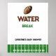 Football Boy Baby shower Water Break Sign | Zazzle