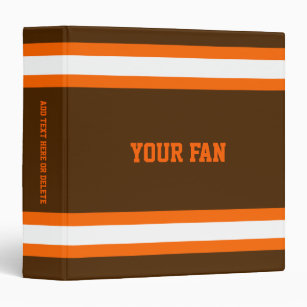 Personalize Your Own Football Card Binder - Stay Organized Today! | Zazzle