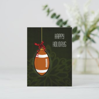 football Christmas Cards | Zazzle