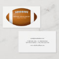 Football Coach Business Card | Zazzle