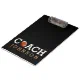 Football Coach Custom Name Clipboard | Zazzle
