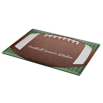 Football Design Cutting Board | Zazzle