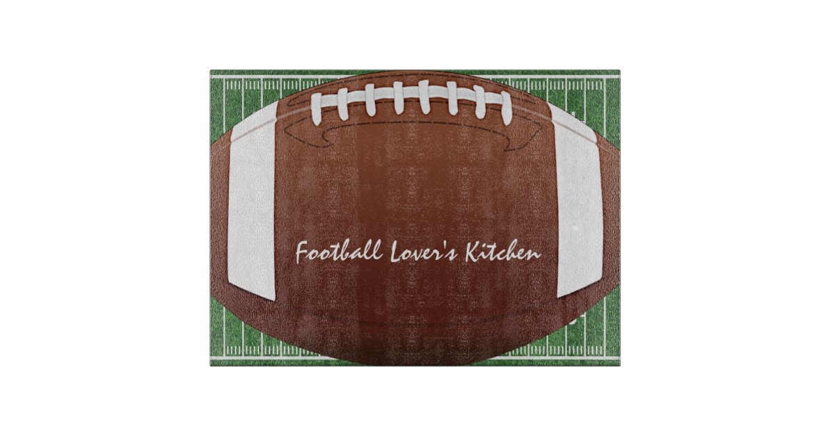Football Design Cutting Board | Zazzle