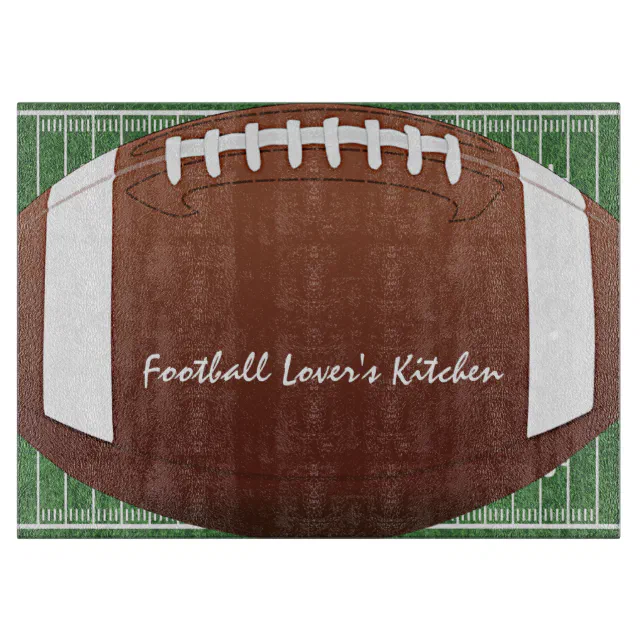 Football Design Cutting Board | Zazzle
