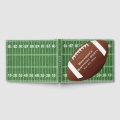Football Design Guest Book | Zazzle