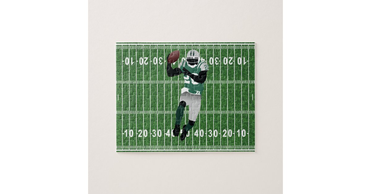 Football Design Jigsaw Puzzle | Zazzle