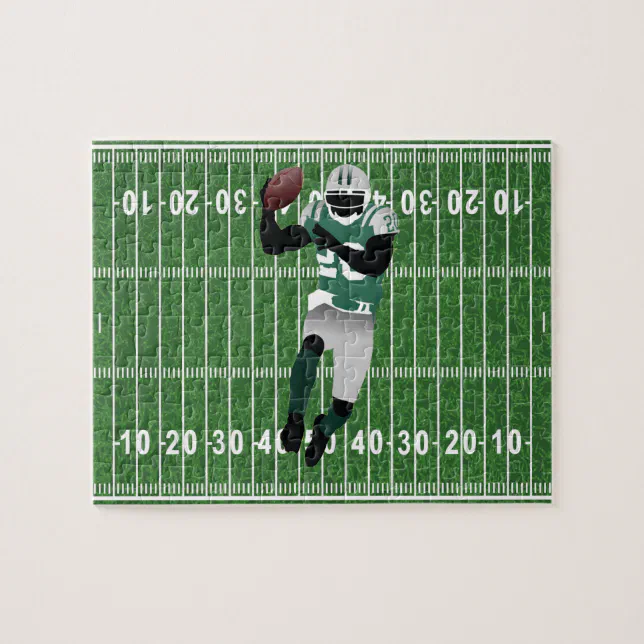 Football Design Jigsaw Puzzle | Zazzle
