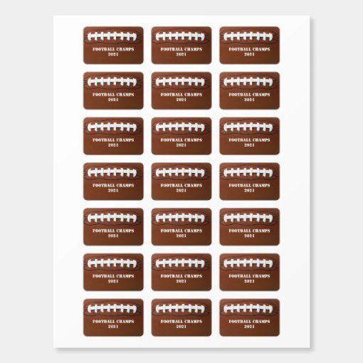 Football Design Matchbox Favor Matchboxes | Zazzle
