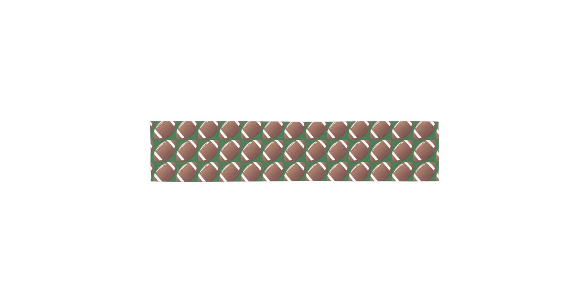 Football Design Table Runner | Zazzle