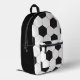 Football Fan Back to School Printed Backpack | Zazzle