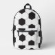 Football Fan Back to School Printed Backpack | Zazzle