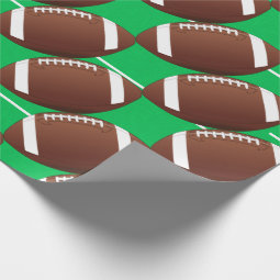 Football Fan Sports Coach Wrapping Paper | Zazzle