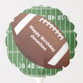Football Field and Football Balloon | Zazzle