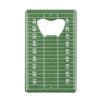 Football Field Design Bottle Opener | Zazzle