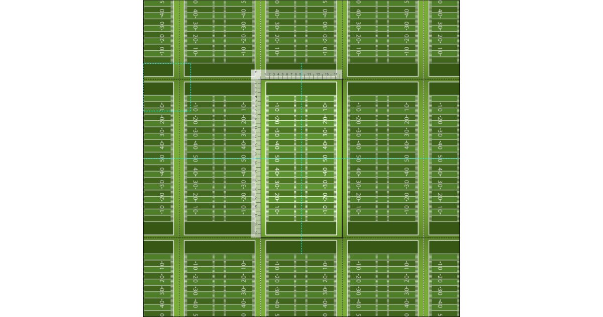 Football Field Fabric | Zazzle