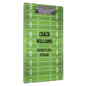 Football Field Personalized Clipboard | Zazzle