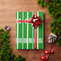 Football Field Wrapping Paper | Zazzle
