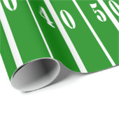 Football Field Wrapping Paper | Zazzle