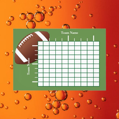 Football Game Board Party Poster | Zazzle
