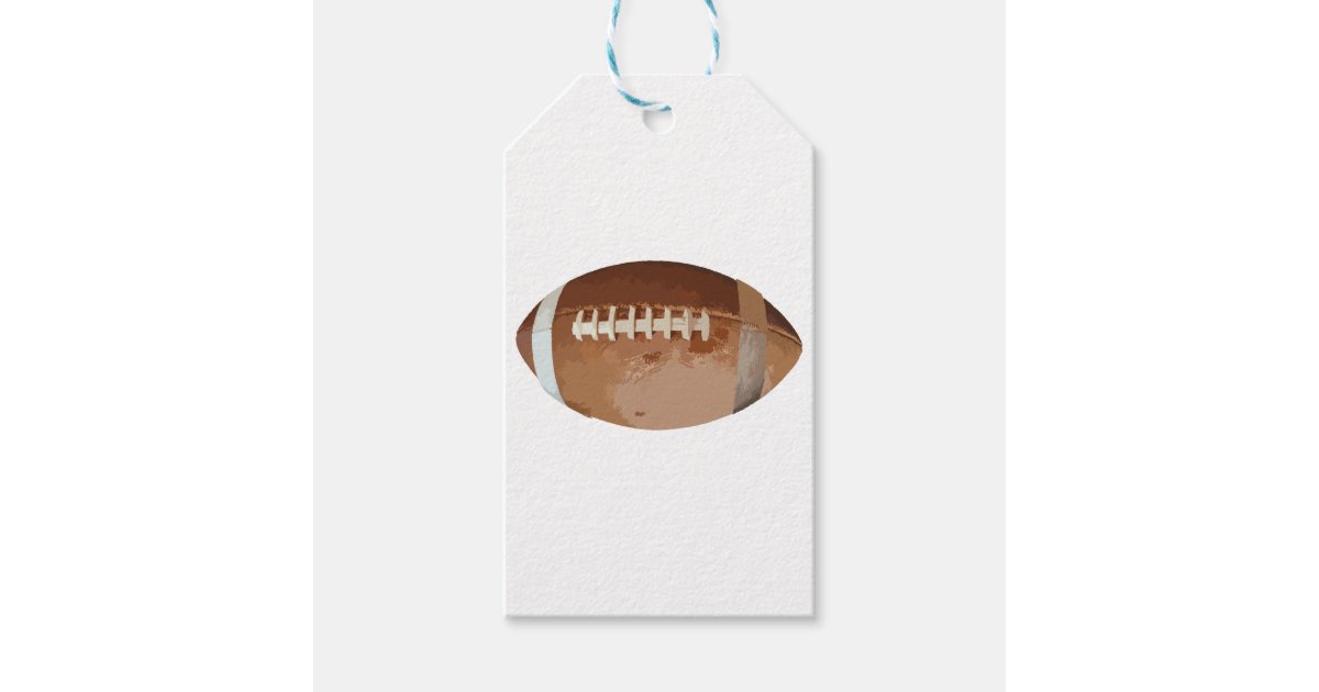 Football Gift Tags | Zazzle