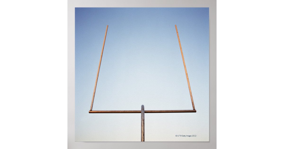 Football Goal Post Poster | Zazzle