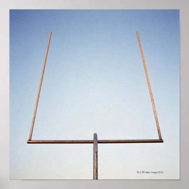 Football Goal Post Poster | Zazzle