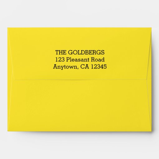 Football Gold Personalized Envelope | Zazzle