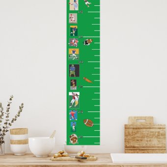 Football Growth Chart | Zazzle
