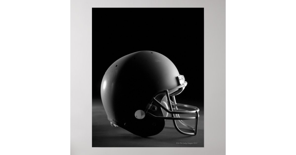 Football helmet poster | Zazzle