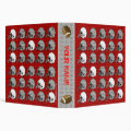 Football Helmet Sport Binder Red 2 | Zazzle
