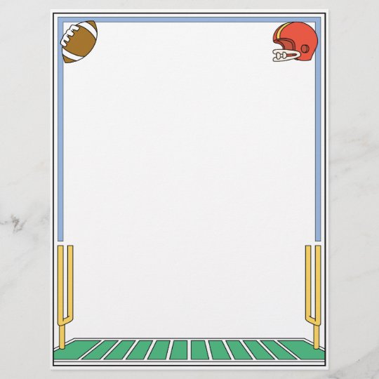 Football Letterhead | Zazzle.com