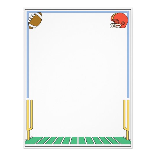 Football Letterhead | Zazzle.com