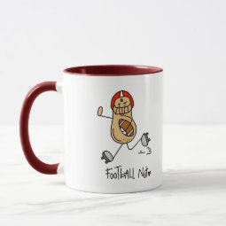 Football Nut Mug | Zazzle