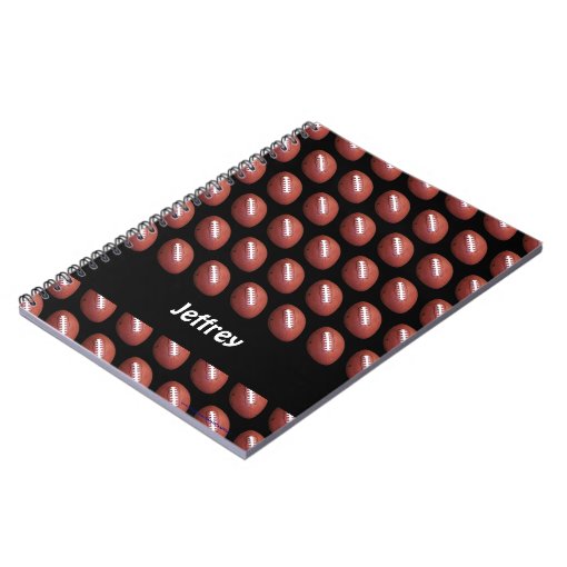 Football Personalized Notebook | Zazzle