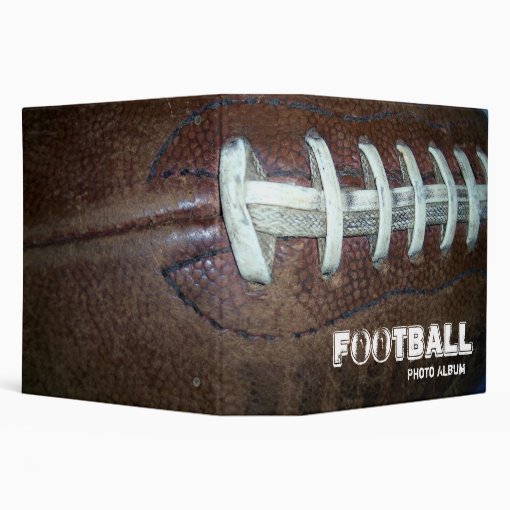 Football Photo Album Binder | Zazzle