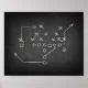 FOOTBALL PLAYBOOK Print Sports Decor | Zazzle