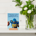 Football Player Graduation Athlete Photo Holder | Zazzle