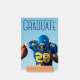 Football Player Graduation Athlete Photo Holder | Zazzle