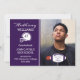 Football Player Photo Graduation Announcement | Zazzle