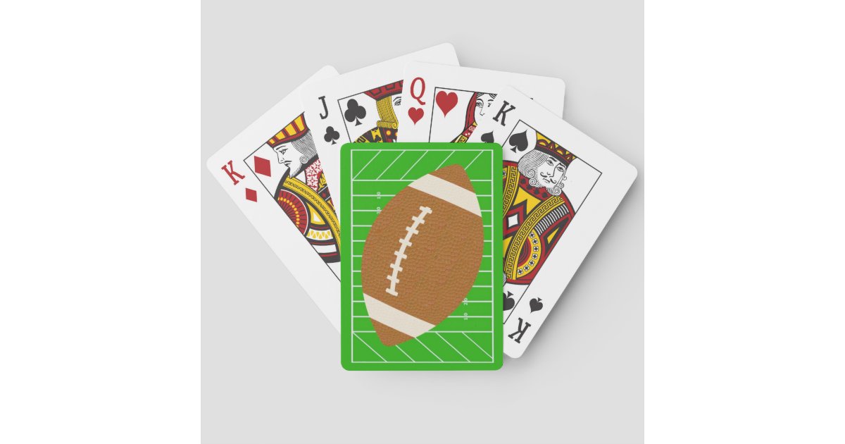 Football Playing Cards Deck | Zazzle