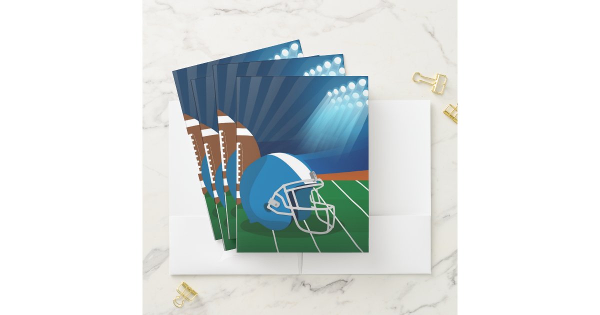 Football Pocket Folder | Zazzle