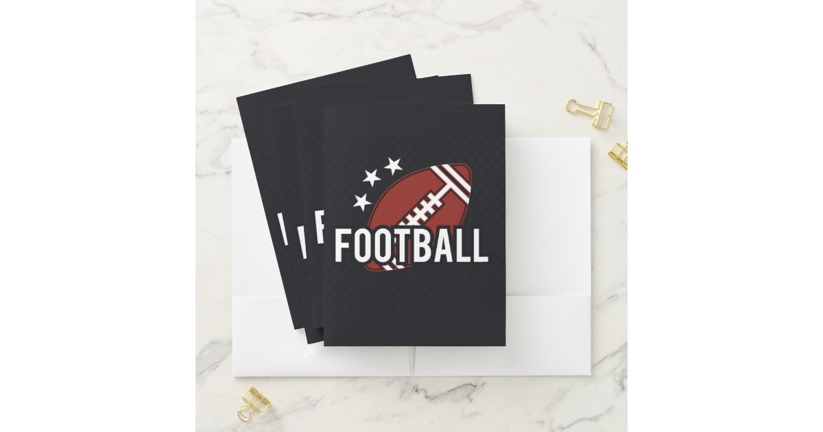 Football Pocket Folder | Zazzle