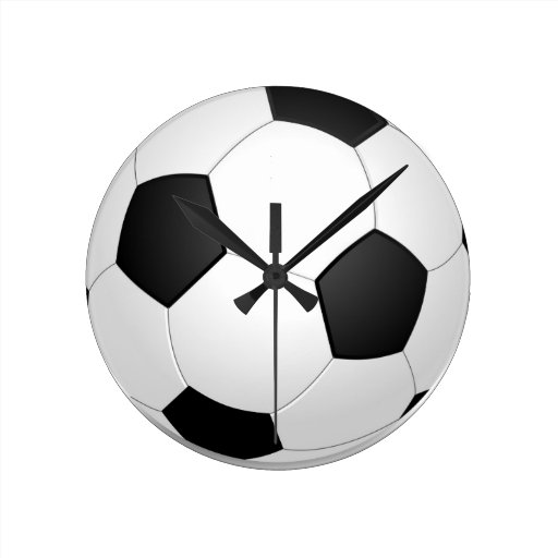 Football - Soccer Ball Clock