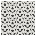 Soccer ball pattern fabric | Sport textile print | Zazzle