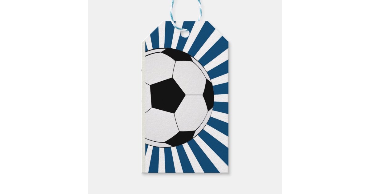 football soccer Gift Tags | Zazzle