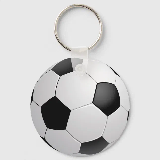 Football Soccer Keychain | Zazzle