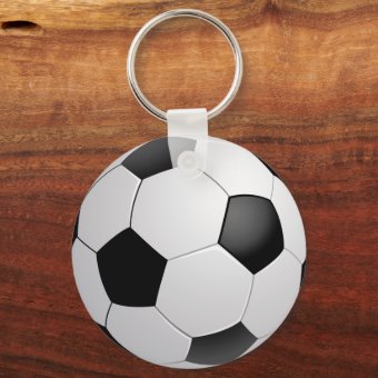 Football Soccer Keychain | Zazzle