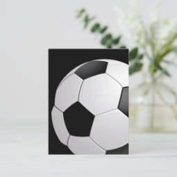 Football Soccer Postcard | Zazzle