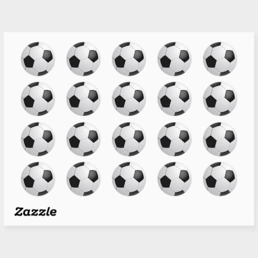 Football Soccer Sticker | Zazzle